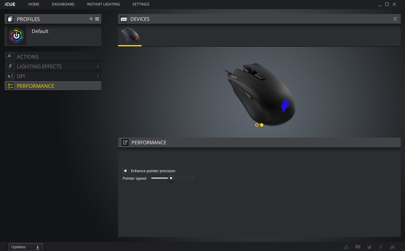 รีวิว CORSAIR HARPOON RGB PRO – Page 2 – CLOCK'EM UP