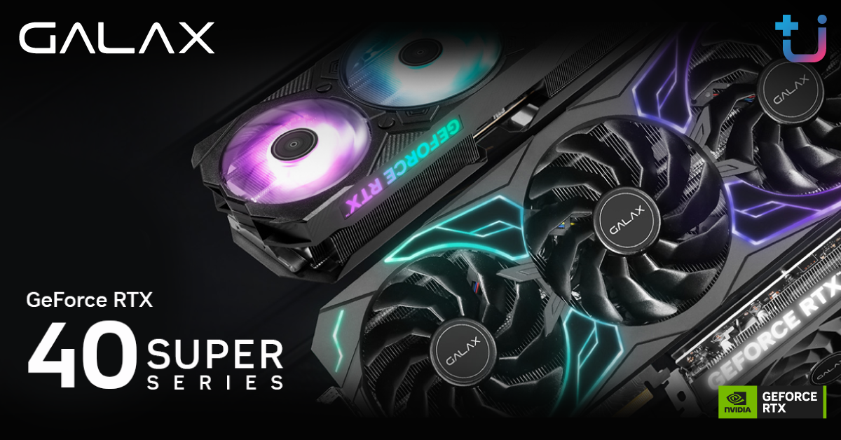 Ascenti เปิดตัวกันจนครบ GALAX GeForce RTX 40 SUPER Series กราฟิกการ์ด ...